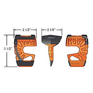 Wedge-It WEDGE-IT-2 The Ultimate Door Stop, Orange