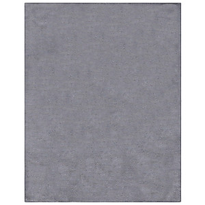 SAFAVIEH Himalaya Collection Area Rug - 8' x 10', Grey, Handmade Wool, Ideal for High Traffic Areas in Living Room, Bedroom (HIM610K)