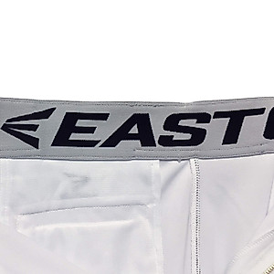 EASTON PRO+ KNICKER Baseball Pant | 2020 | Adult | Large | Grey Black | Scotchgard Stain Release + Moisture Wicking