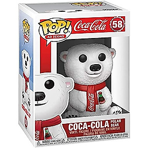 [POP] + Replacement for + [Ad Icons: Cola Polar Bear Funko Pop! with Compatible Pop Box Protector Case)] + [Coca-Cola]