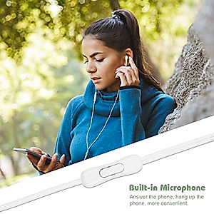 100 Packs Headphones with Microphone Bulk Kids Ear Earbud Bulk, Multi Color Earbud Headphones Bulk for Classroom, Headphones Earbuds