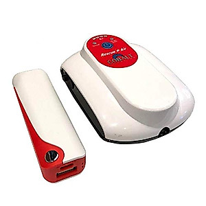 Cobalt Aquatics DC USB Rechargeable Air Pump, Rescue Air Pump Kit,White/Red,45004