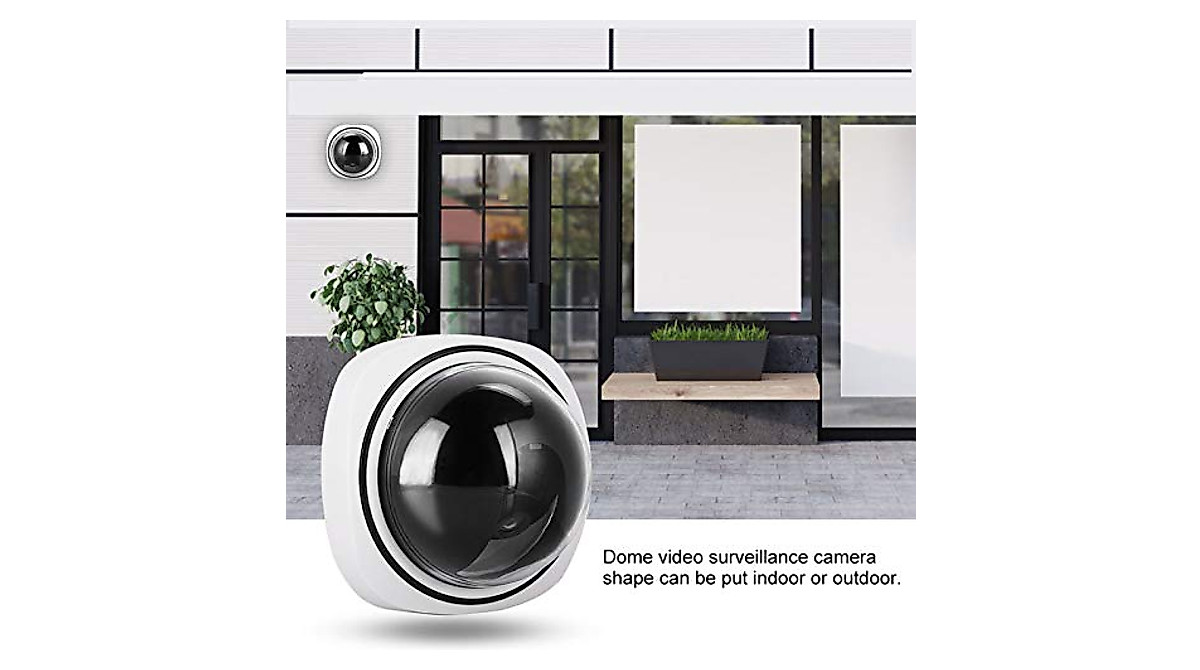 Fake Dome Security Camera for Home & Business Deterrence