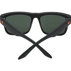 SPY Discord Dale Jr Matte Blk Happy Gry Grn W/ORG Spectra Mirror