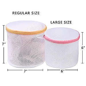 BAGAIL Set of 11 Mesh Laundry Bags for Your Blouse,Skirt,Shirt,Pants,Jeans,Dress,etc