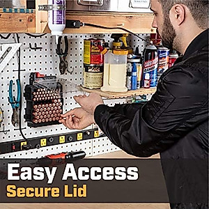 Battery Tester Checker (1 Pack w/Organizer)