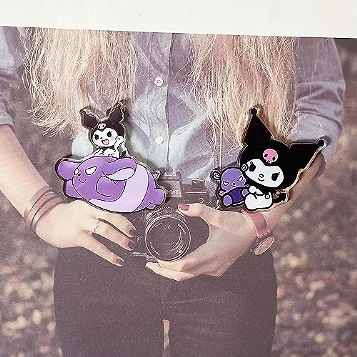 Refrigerator Magnets Fridge Sticker,Kitty Fridge Magnets Cartoon Fridge Magnet Stickers Cute for Magnet Boards Fridge Home Office Decor (Kitty Refrigerator Magnets)