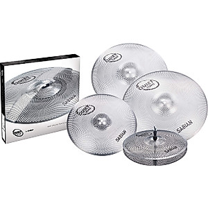 SABIAN Quiet Tone Practice Cymbals Set Qtpc504