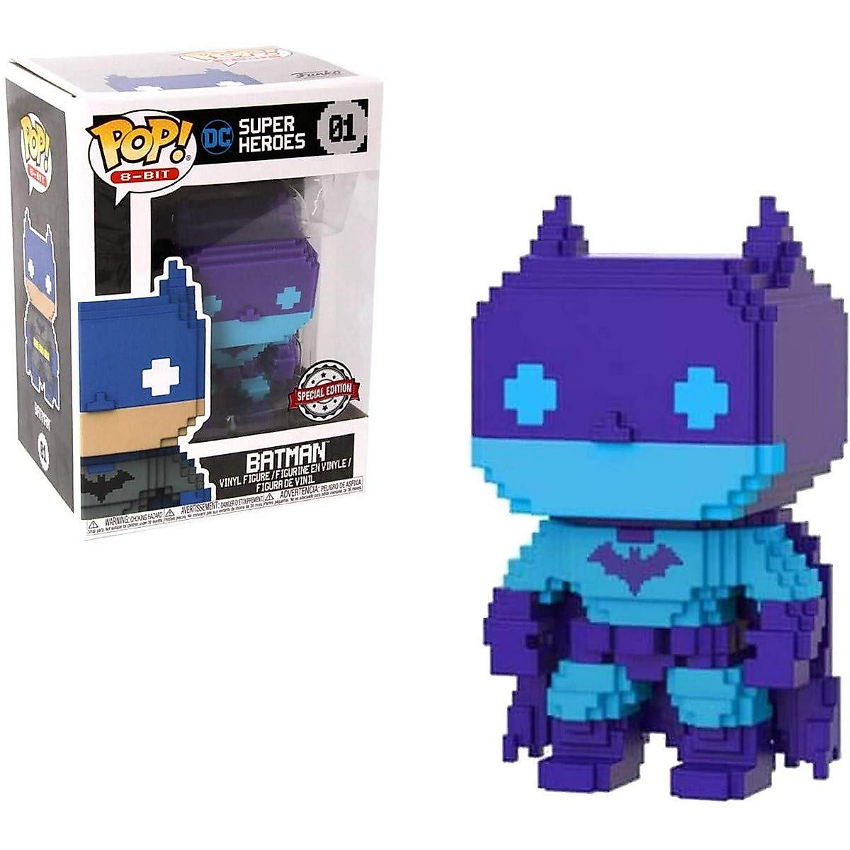 Entertainment Earth Batman Video Game Deco 8-Bit Pop! Figure - EE Excl