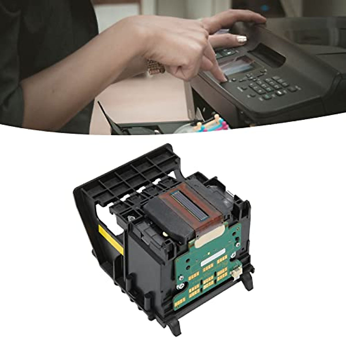 Folanda Printhead, Print Head Replacement Kit for HP950 8100/8600/8610/8620/8650 251DW 276DW Printer, Printer Replacement Parts, Replacement Printhead Print Head, Printing Print Head Printhead