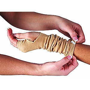 SecureSleeves (One Pair) ARMS-MB Elderly Skin Protector Sleeves for Arms & Wrists - Geri Arm Sleeve Protects Sensitive Thin Skin from Tear Bruise & Sun Exposure - Medium: 15.5"-16" x 3.5"