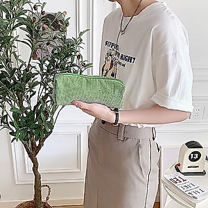 SANYETS 2 Pieces Makeup Bags for Women, Small Makeup Bag for Purse, Travel Cosmetic Bag, Green Mini Cosmetic Pouch, Portable MakeUp Organizer Bag, Girls Trendy Aesthetic Stuff