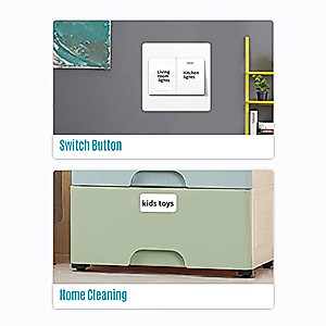 mewmewcat for Label Maker,1 Roll Thermal Printing Label Paper Self-Adhesive Name Price Barcode Sticker Waterproof Tear-Resistant for L11 Label Printer, 12x22mm 260 Sheets