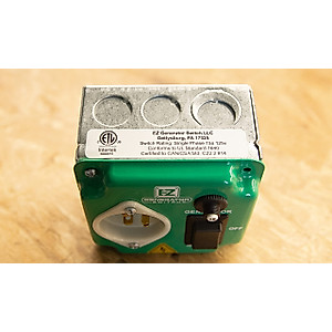 EZ GENERATOR SWITCH - The Original, Patented, UL/CSA Approved Manual Transfer Switch