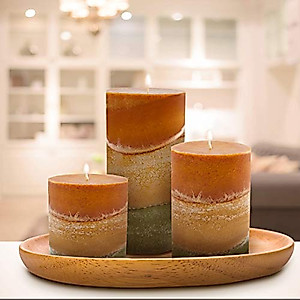 Wicks N More Autumn Leaves Scented Candle (3x4 Pillar)