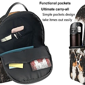 Dog Baby School Cute Bookbag Backpacks For Men Women Book Bag Travel Hiking Camping Work