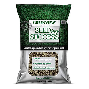 GreenView Fairway Formula Seeding Success (2329835) Biodegradable Mulch with Fertilizer - 38 lb. - Covers 760 sq. ft.