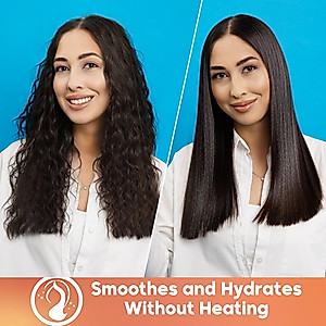 Amazonliss Hair Straightening Brazilian Treatment Tanino - Taninoplastia Hair Treatment - Smoothing, Hydrating, Repairing, Extreme Shine Effect - Formaldehyde Free - 2.03 Fl.oz (Tanino)