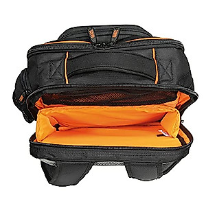 Klein Tools 55439BPTB Laptop Backpack / Tool Bag, Water Resistant Technician Backpack, Padded for 3-Inch Thick Laptop or Tablet, 25 Pockets
