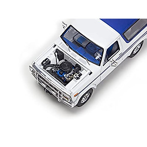 Revell 17242 '80 Ford Bronco w/Bass Boat & Trailer 1:24 Scale 157-Piece Skill Level 5 Model Truck Building Kit