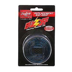 Rawlings | 2.75mm BAT GRIP | Baseball/Softball | Extra Cushion, Black