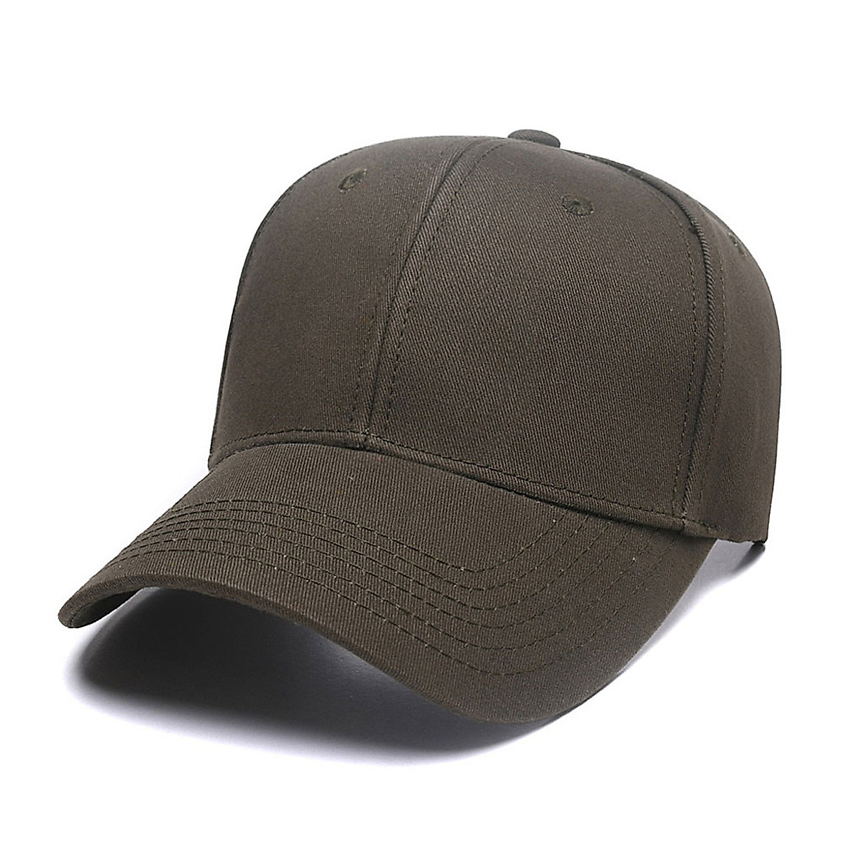 Custom Baseball Hat,Snapback.Design Your Own Adjustable Metal Strap Dad Cap Visors Army Green