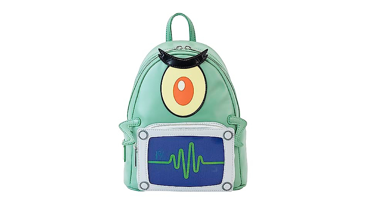SpongeBob Plankton Mini-Backpack - Amazon Exclusive by Loungefly