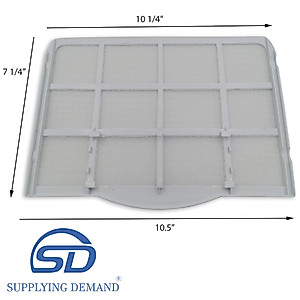 Supplying Demand WK85X10011 1476129 Dehumidifier Air Filter Replacement 10-1/2 x 7-1/4 Inch Model Specific Not Universal