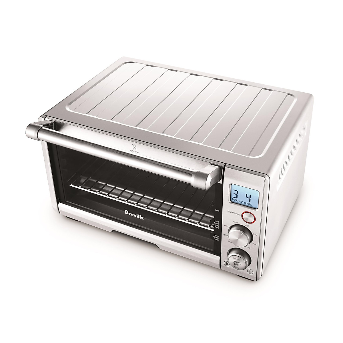 Breville Compact Smart Toaster Oven, Brushed Stainless Steel, BOV650XL