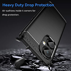 Jusy Case for Oneplus Nord N30 5G with [2*HD Tempered Glass Screen Protector], Enhanced Grip Light Shockproof Flexible TPU Rubber Protective Cover for 1+ Nord N30 5G (Black)