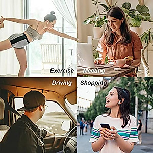 Wireless Earbuds Bluetooth Earbuds Bluetooth 5.3 Headphones 36H Playtime Earbuds Stereo Sound Deep Bass Crystal-Clear Calls