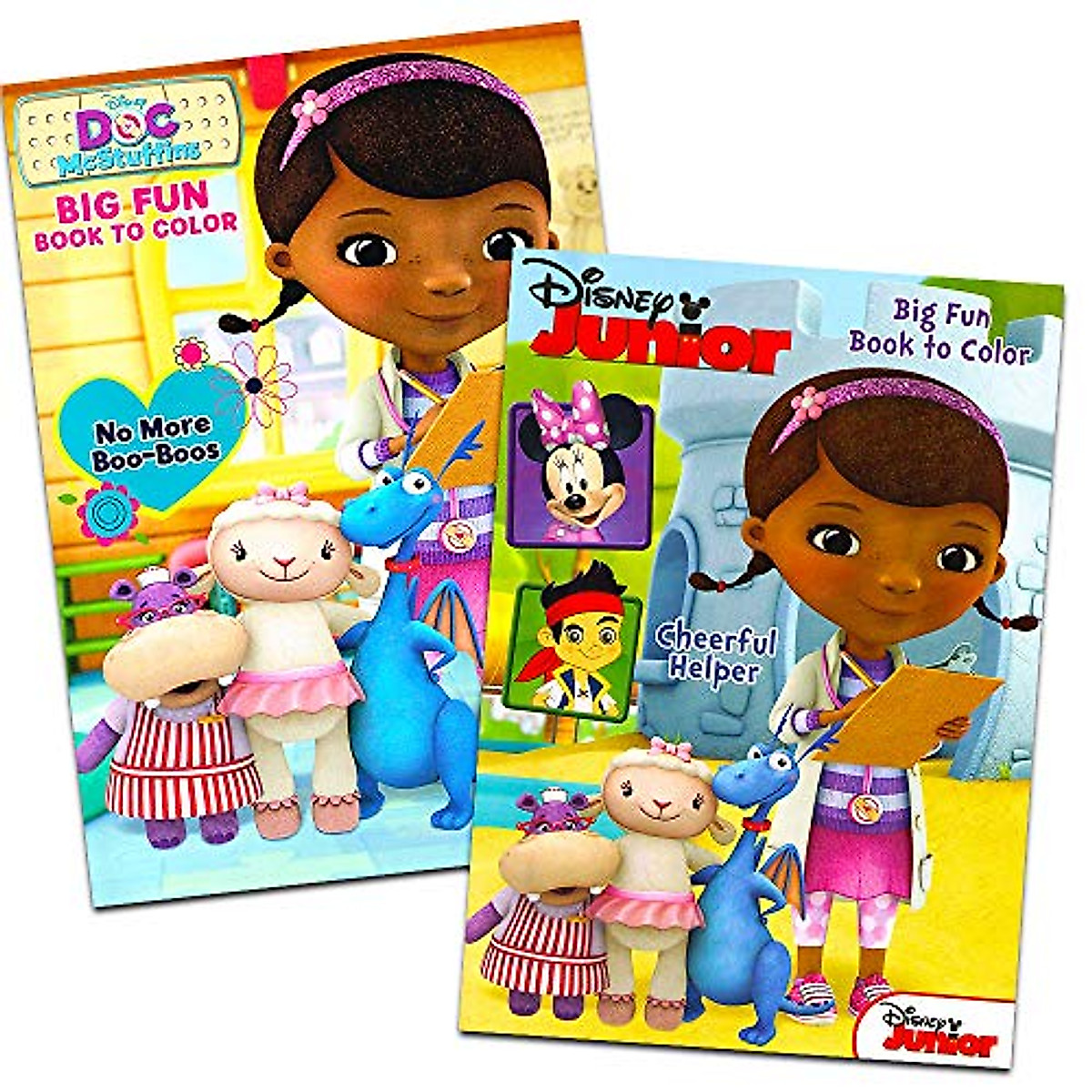 Doc Mcstuffins Set of 2 Coloring Books