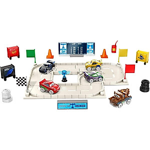 Disney Pixar Cars Minis Advent Calendar, One A Day Storytelling Racecar Accessories and Surprises, Holiday Gift, Family Christmas Activity, Present for Kids Age 3 Years and Older