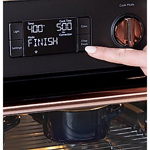 Cafe Couture Oven with Air Fry, 14 Cooking modes in 1 including Crisp Finish, Wifi, Matte Black