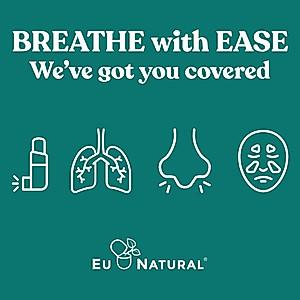 Breathe Inhaler Support Supplement – Sinus, Lungs, Open & Clear Airways – Seasonal Nasal Health, Bronchial Wellness, Healthy Chest – Quercetin, Vitamin D, Bromelain Pills – 60 Vegetarian Soft Capsules