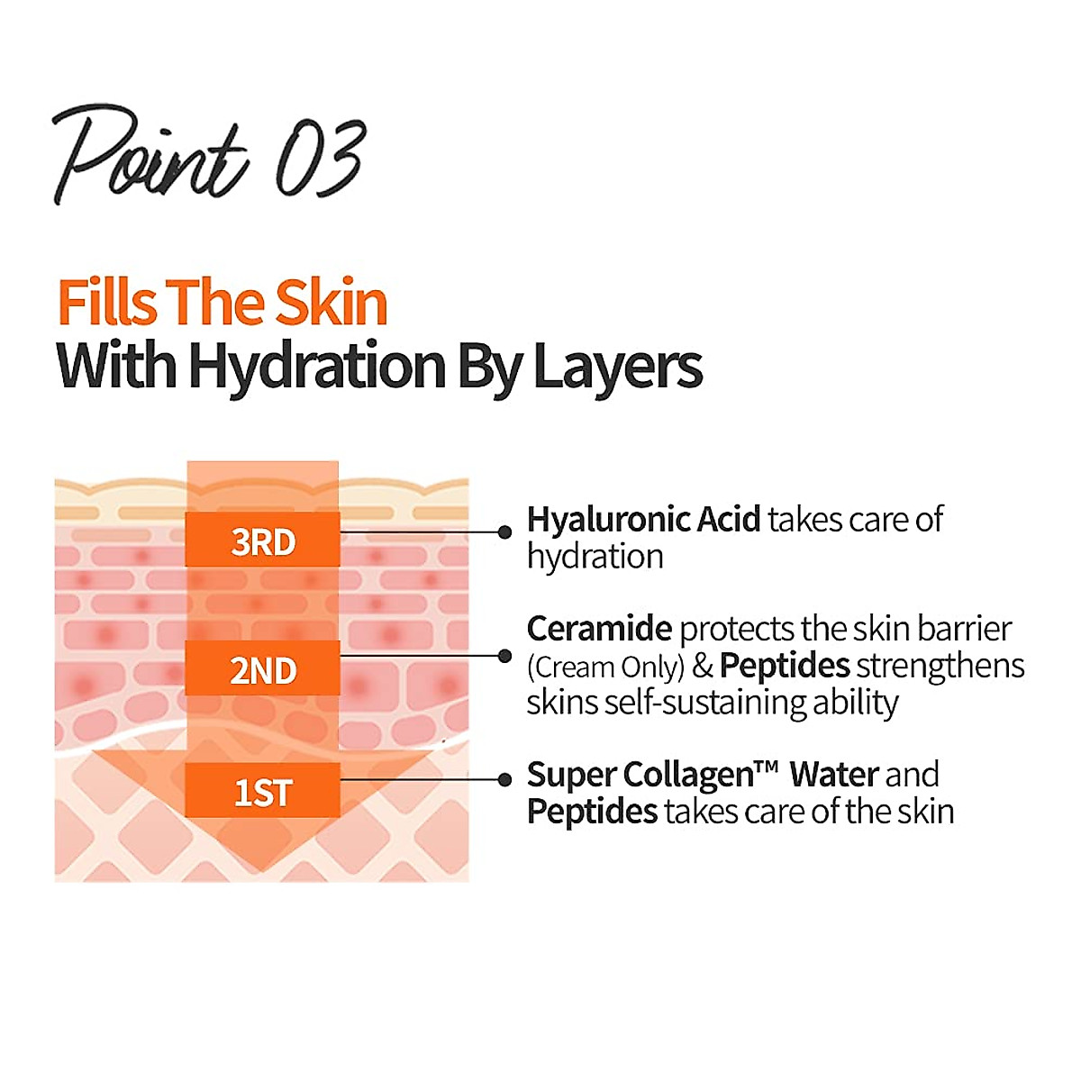 ETUDE Moistfull Collagen Intense Serum 50ml | Intense Hydrating Super Collagen Skin Care Serum | Korean Facial Moisturizing Serum with Low-molecular Peptides included for All Skin Type