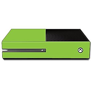 MightySkins Skin Compatible with Microsoft Xbox One - Solid Lime Green | Protective, Durable, and Unique Vinyl Decal wrap Cover | Easy to Apply, Remove, and Change Styles | Made in The USA