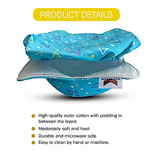 THE PERFECT CORNER Set of 2 Pieces of Bowl Cozy, Bowl Cozy Comes With a Protector to Cover the Food Served, Hot Bowl Cozy Holder, Heat & Cold Resistant