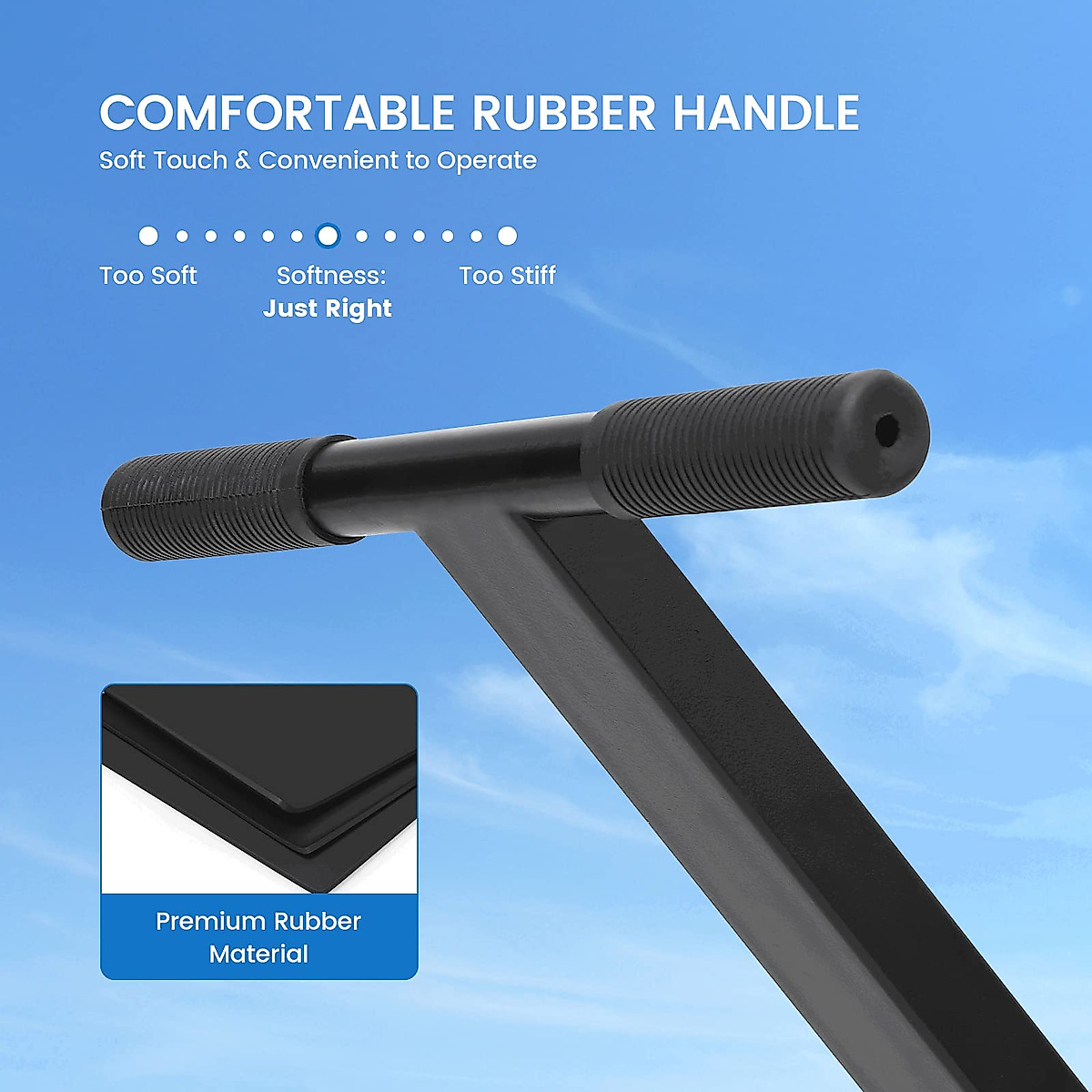 Adjustable Trailer Dolly, 1500lbs Load Capacity, Carbon Steel Trailer Mover with25.59''-34.65'' Adjustable Height, 15" Pneumatic Tires for Moving Boat Trailers/Utility/Cargo/RV Trailers