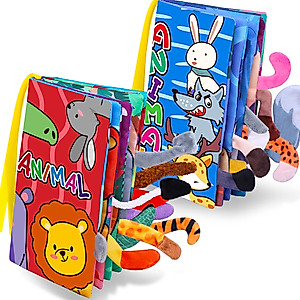 Soft Alphabet Baby Cloth Cards for Toddlers, 26pcs Letter Early Educational Flash Cards with Storage Bag, ABC Learning Cards Babies Infants Toys, Best Gifts for 3+ Years Old Boys Girls