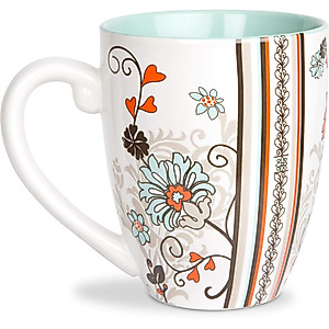 Mark My Words "Be Happy" Mug, 20-Ounce