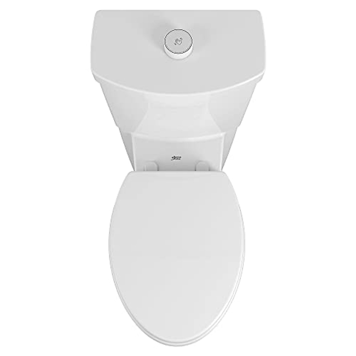 American Standard 2989709.020 Concealed Trapway Cadet Touchless 2-Piece 1.28 GPF Single Flush Elongated Toilet, Seat Included, White