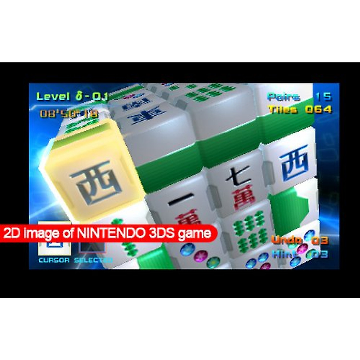 Mahjong CUB3D - Nintendo 3DS