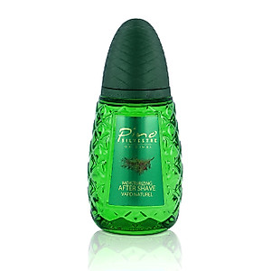 Pino Silvestre Moisturizing After Shave - An Original Treatment For Post Shaving - An Organic, Cooling Moisturizer Serum For The Face - A Tree Scented Travel Sized Bottle - 4.2 Oz Aftershave Spray