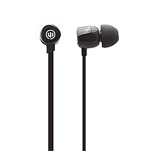 Wicked Audio Omen Wireless — Bluetooth Earbuds with Microphone and Track Control — Wireless Earbuds, Noise Isolating, in Ear Headphones — Black