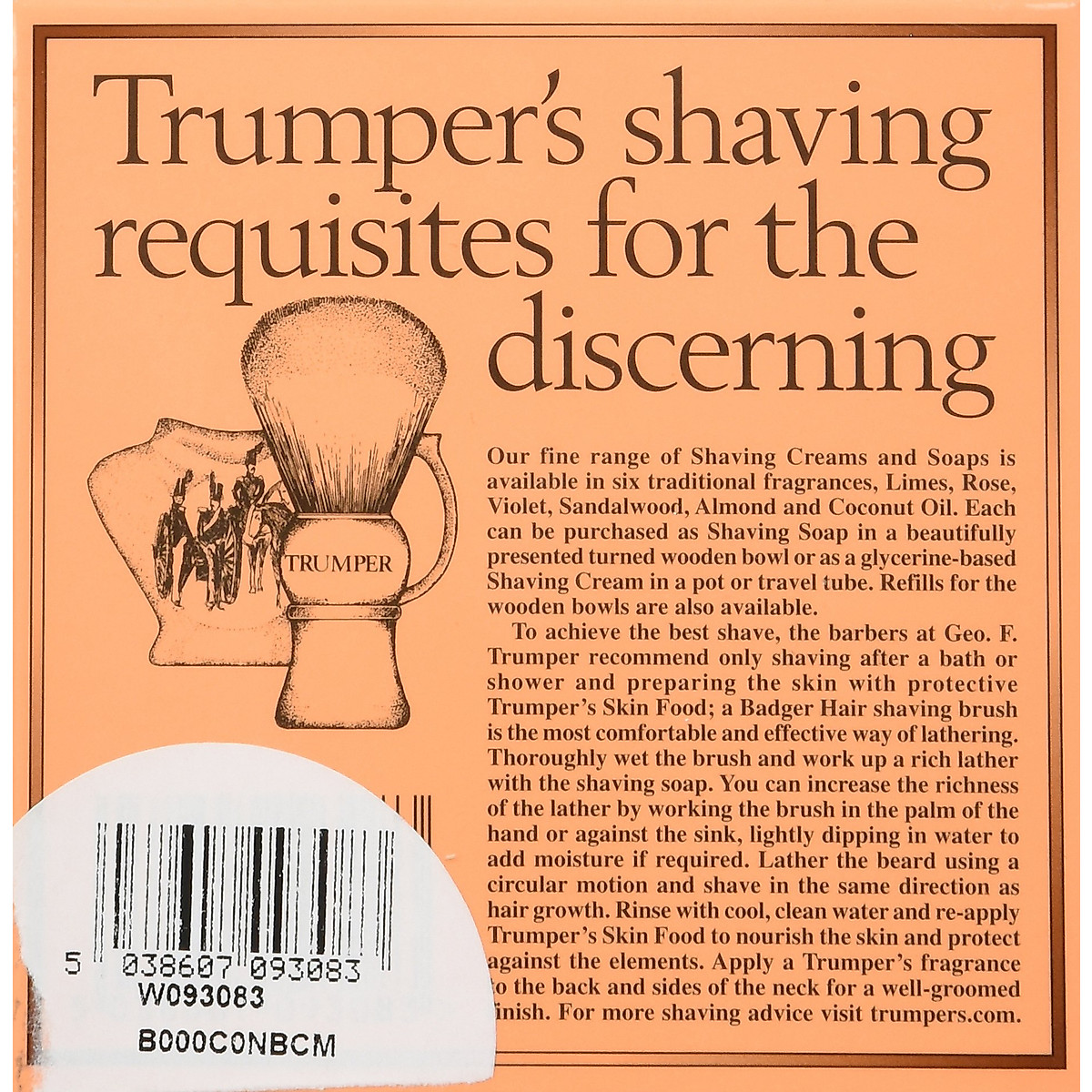 Geo F. Trumper Almond Hard Shaving Soap Refill