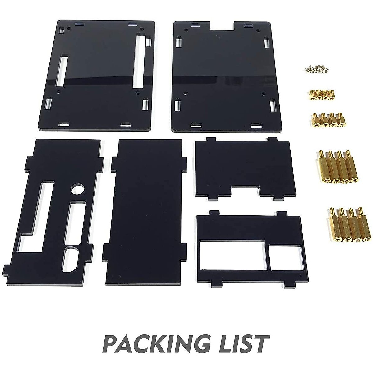 Acrylic Case for InnoMaker AMP and AMP Pro Hat Module Works with Raspberry Pi 5 4 3B B+