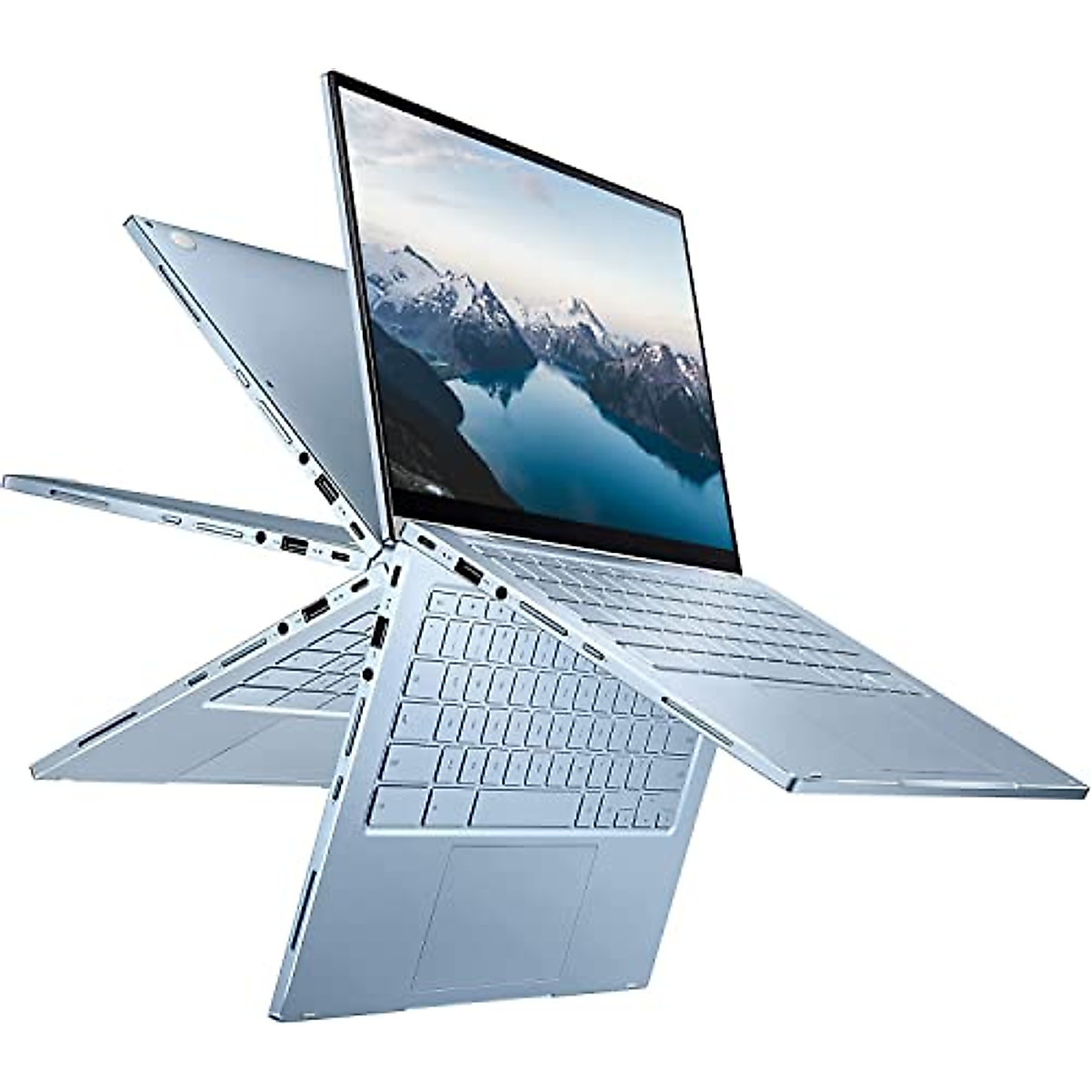 ASUS Touchscreen 14" Flip 2-in-1 Chromebook (Latest Model), Full HD Display, Intel Core M3-8100Y, 8GB RAM, 64GB eMMC, Wi-Fi 6, Webcam, NLY MP, Chrome OS