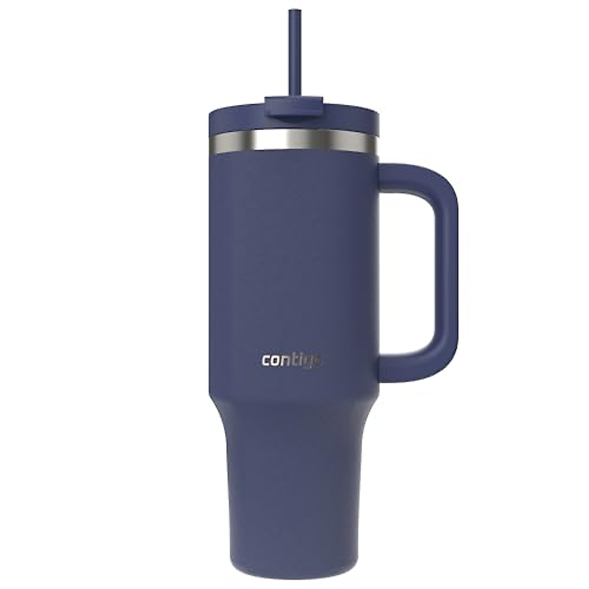 Contigo Streeterville Tumbler 1200 ml with Handle | Stainless Steel Vacuum Insulated Water Bottle with Straw and Lid | Cold for 29 Hours | Travel Mug | Thermal Flask | BPA Free