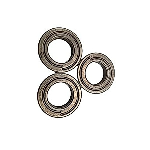 shiosheng 3pcs 741-0656 Hex Bering Flange 5/8" Compatible with Cub Cadet Troy Bilt 941-0656 941-0656A